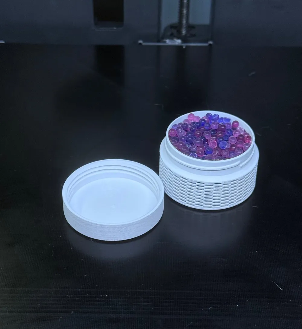 30 x 50mm 30g Silica Bead Desiccant Container - Free 3D Print Model ...