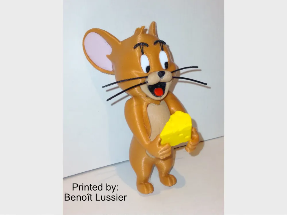 Jerry Mouse - Free 3D Print Model - MakerWorld