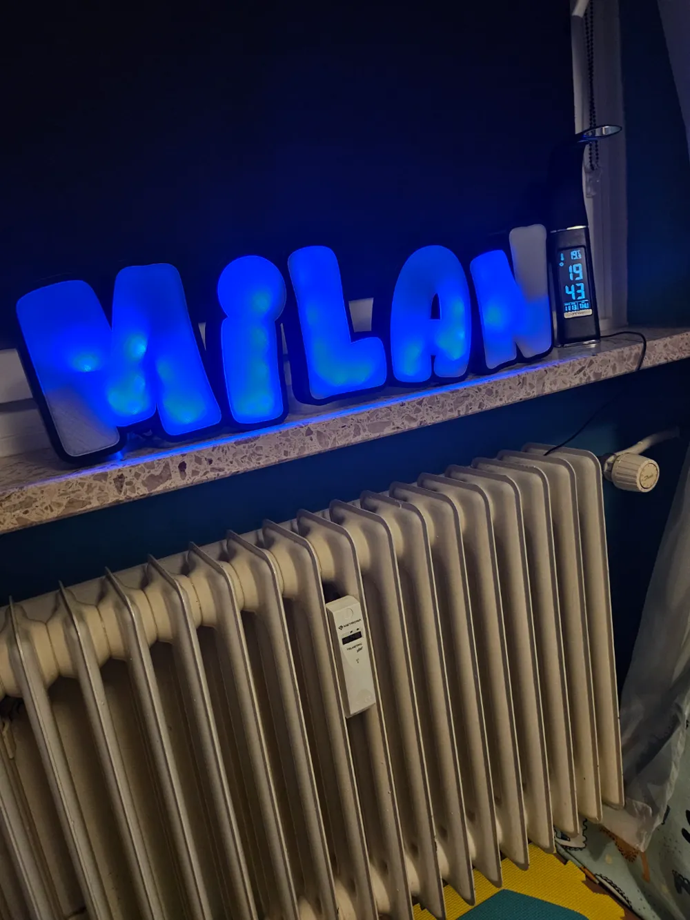 Milan Name Lamp by espRyk - MakerWorld