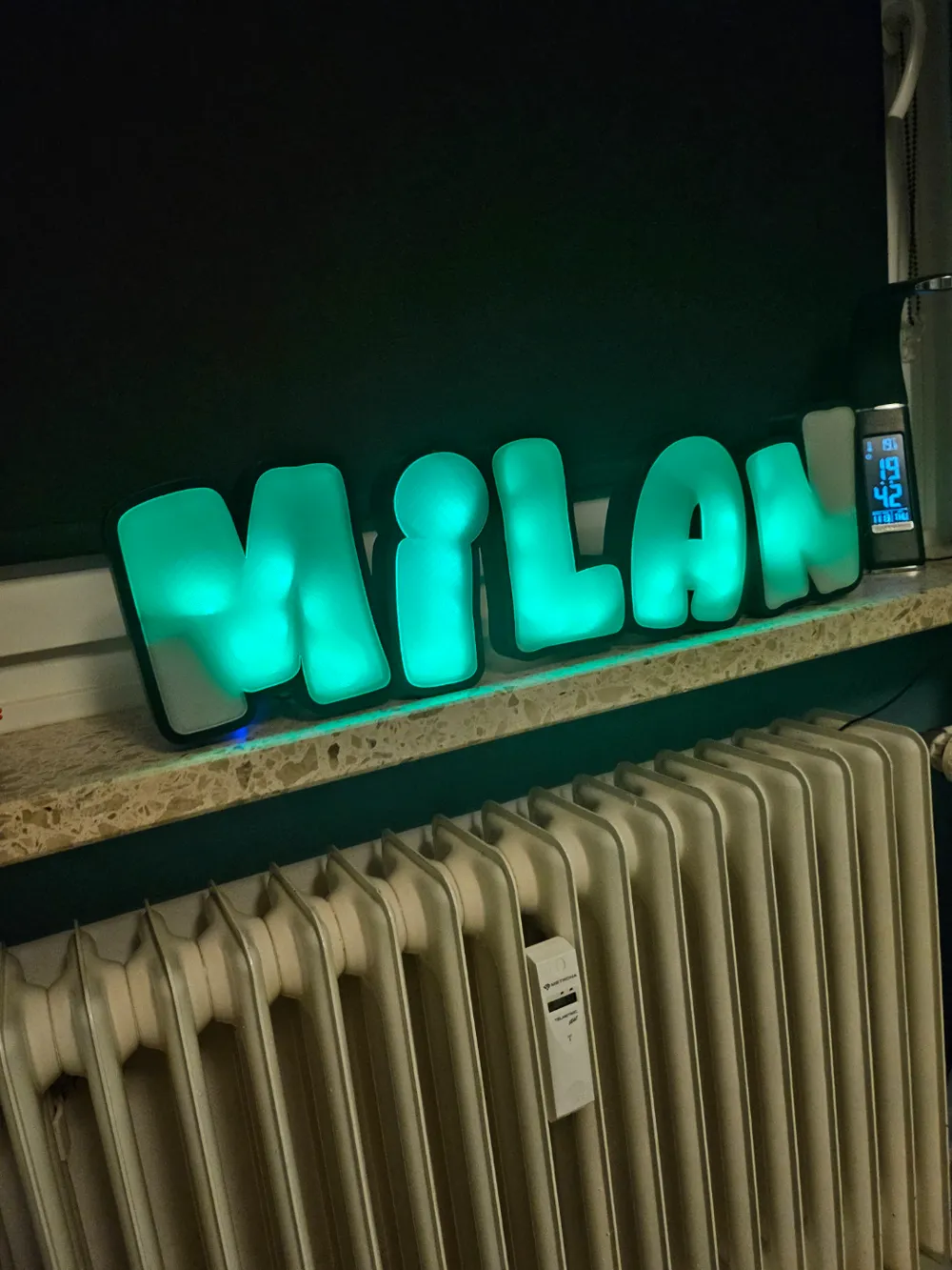 Milan Name Lamp by espRyk - MakerWorld