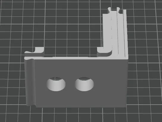 P1S Riser Right-Side Switch Dual-Round Hole Self-Locking Switch 16.5mm ...