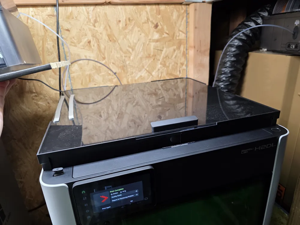 Bambu H2S H2D Top Glass Spacer - No Supports - Free 3D Print Model ...
