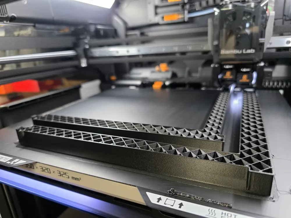 Bambu H2S H2D Top Glass Spacer - No Supports - Free 3D Print Model ...