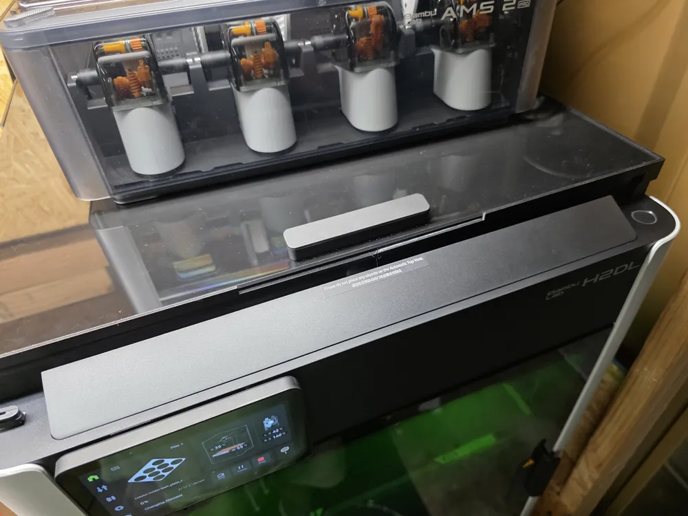 Bambu H2S H2D Top Glass Spacer - No Supports - Free 3D Print Model ...