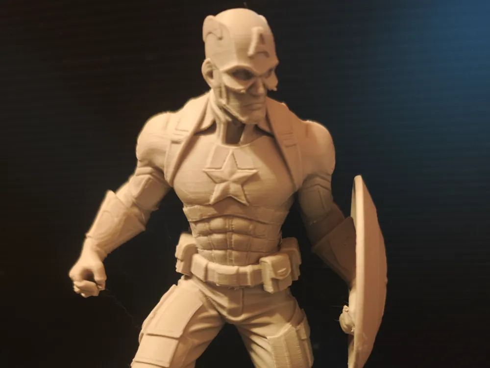 steve rogers - Free 3D Print Model - MakerWorld