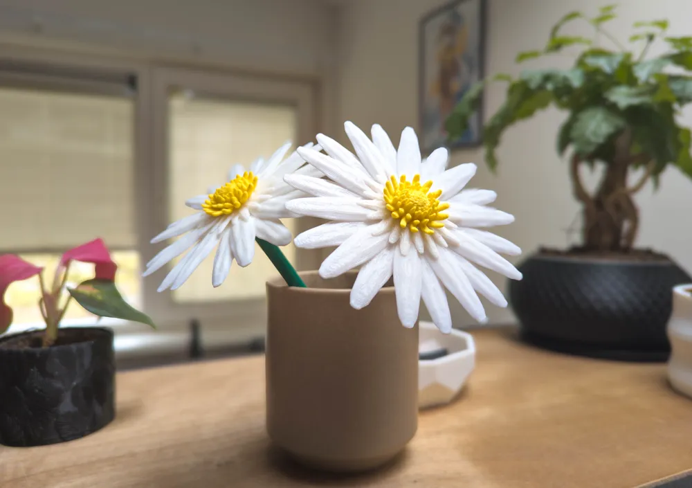 Daisies | Modular Flowers 01 by Maerc MakerWorld: Download Free 3D Models