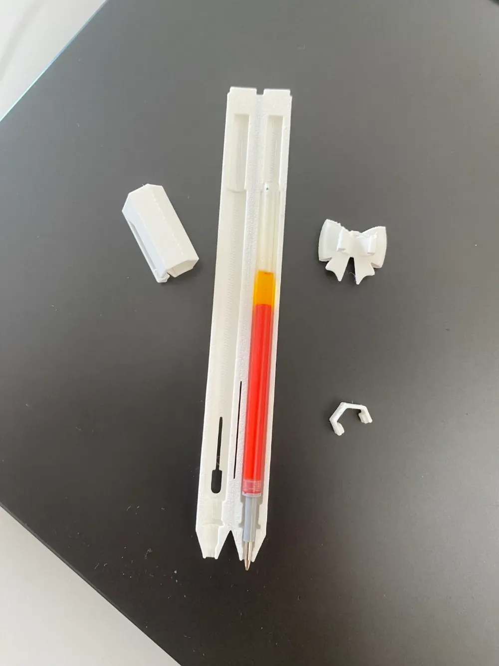 Bow Tie - Neutral Pen Core Housing (Pen Cap) Remixed by Yabi - MakerWorld
