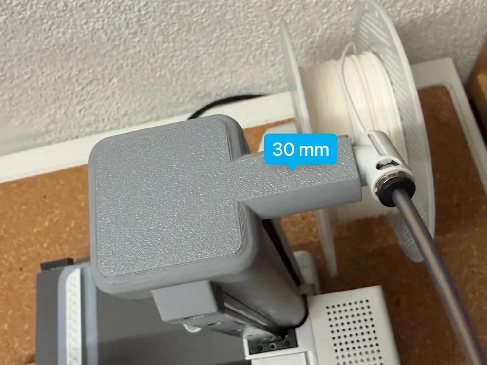 A1 mini Z-Axis Cap with Tangle Free Filament Guide - Free 3D Print ...