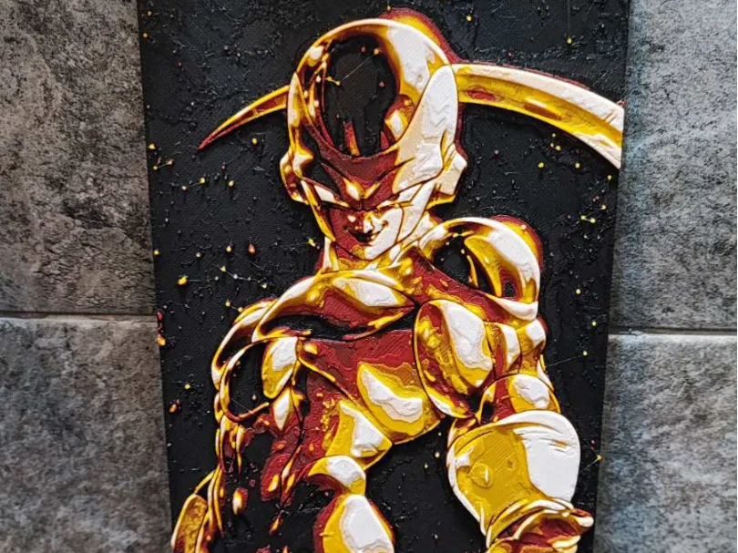 Golden Frieza by Garuda3D - MakerWorld