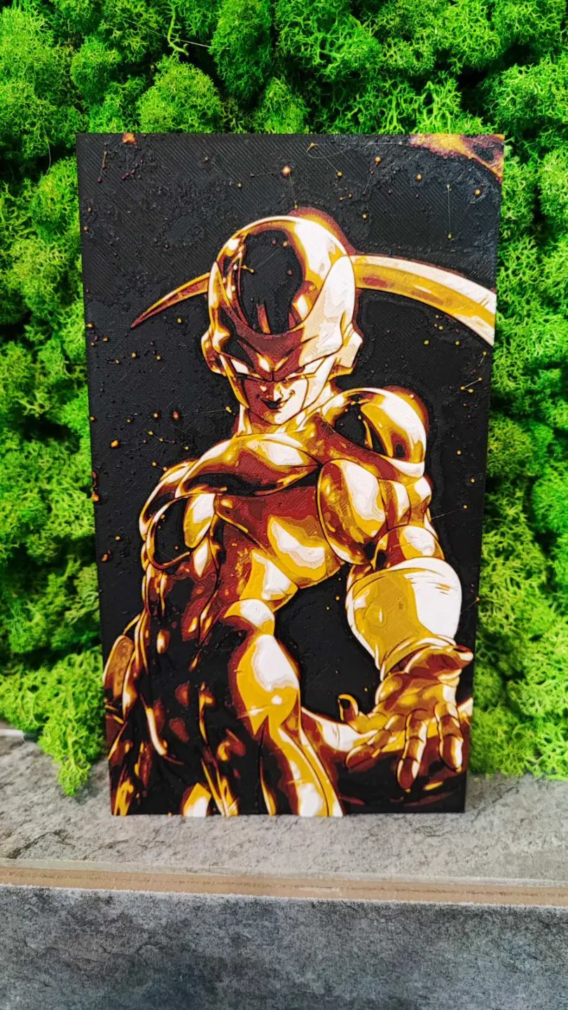 Golden Frieza by Garuda3D - MakerWorld