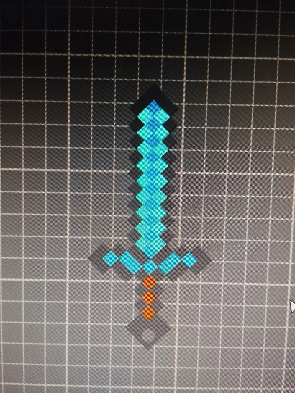 Minecraft sword keychain - Free 3D Print Model - MakerWorld
