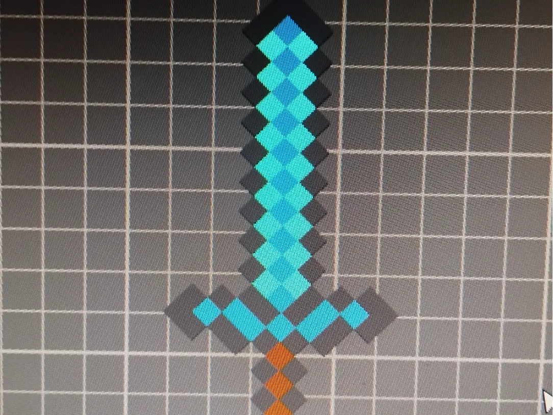Minecraft sword keychain - Free 3D Print Model - MakerWorld