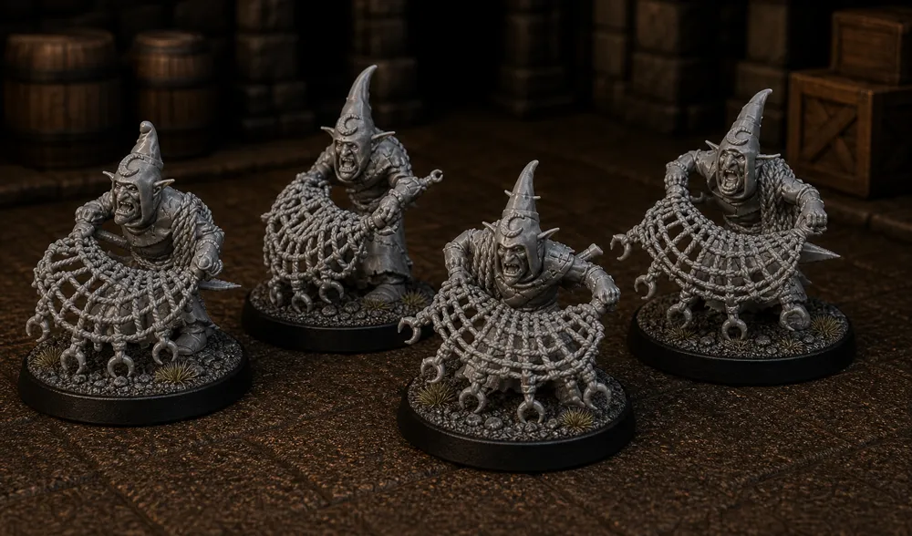 Moon Crazed Cave Netter Goblin Trapper Set - Free 3D Print Model ...