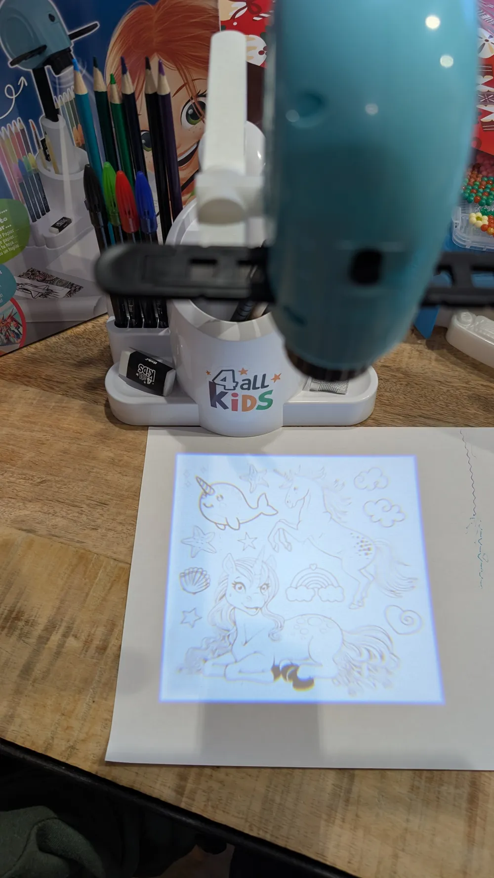 Buki FK004 drawing projector arm - Free 3D Print Model - MakerWorld