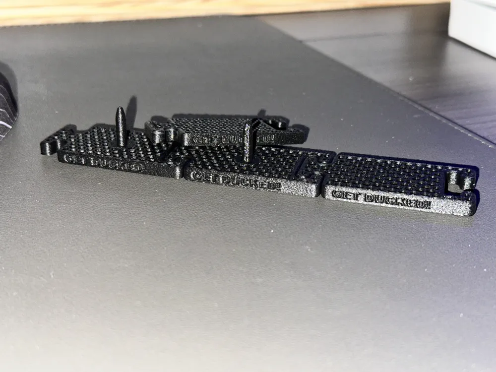 Jeep Dashboard Duck Display - Spike Mount + Spacer - Free 3D Print ...