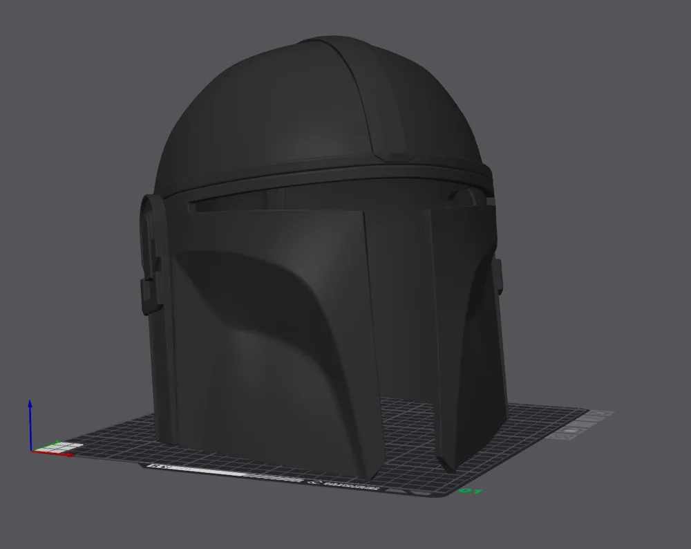 Mandalorian Helmet - Free 3D Print Model - MakerWorld