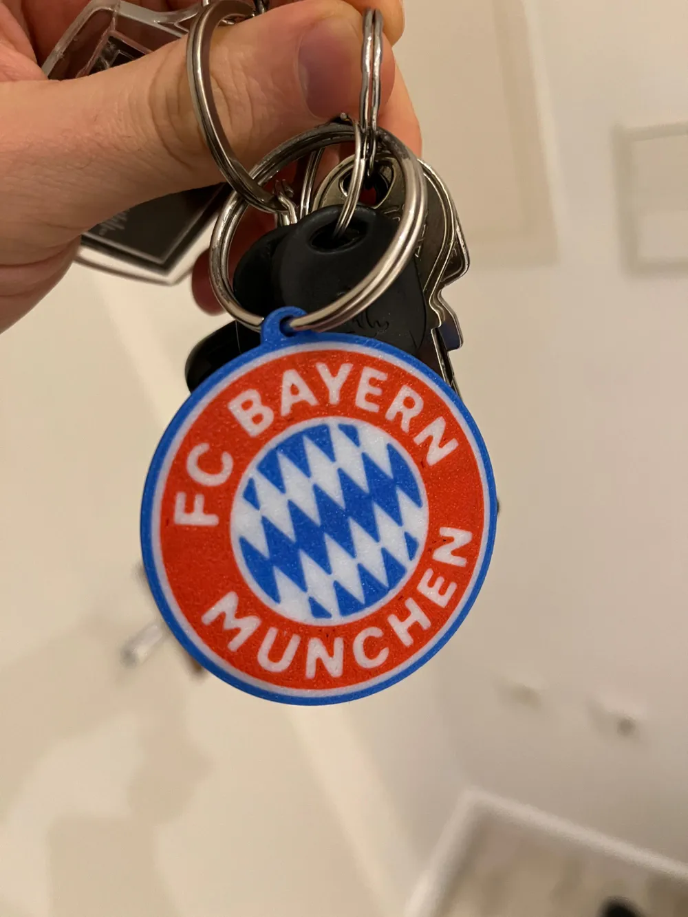 FC Bayern München Keychain by Tarik77 - MakerWorld