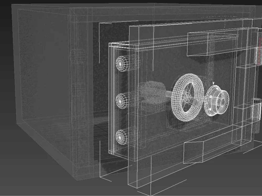 Safe/strongbox by ShadowMakerWorld: Download Free 3D Models