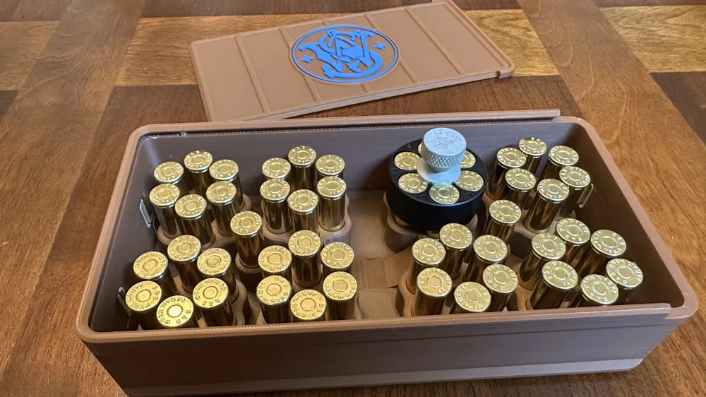 44 mag & 357 mag Speed Loader Tray by MakeItSlow MakerWorld: Download ...