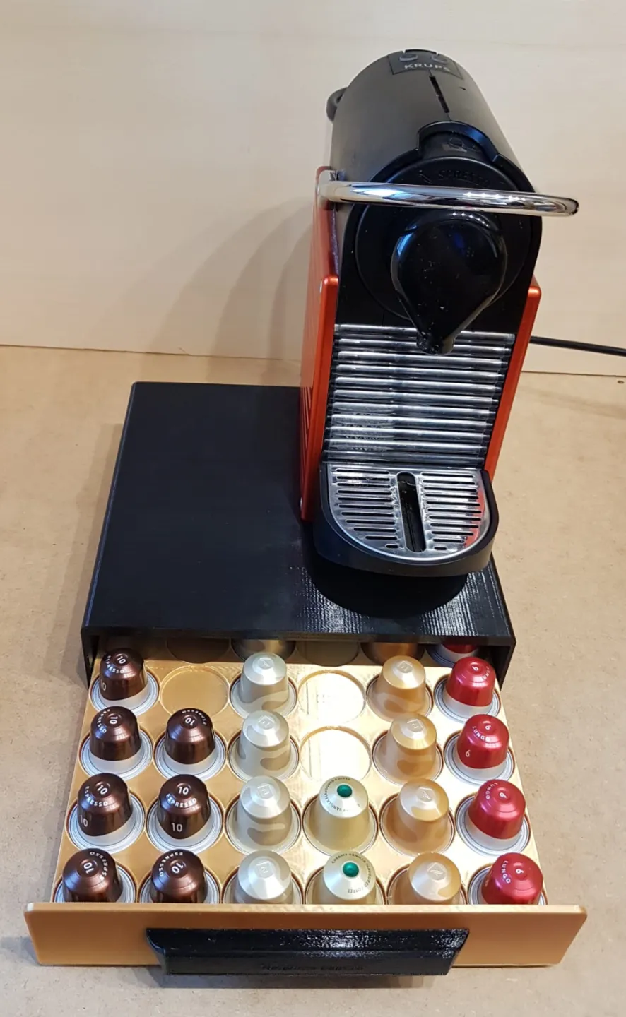 Drawer Box for Nespresso Coffee Capsules - Free 3D Print Model - MakerWorld
