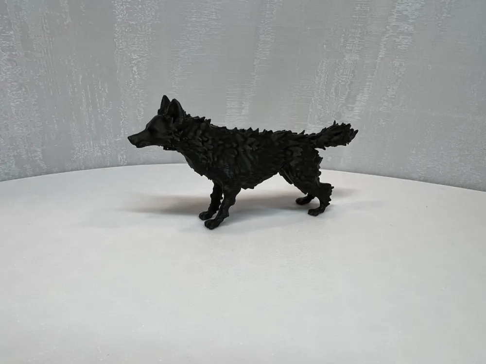 A Furry Standing Wolf by KaBooM - MakerWorld