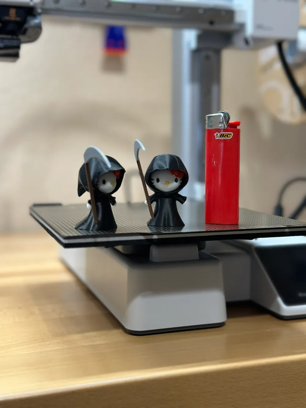 Grim Reaper Hello Kitty - Free 3D Print Model - MakerWorld