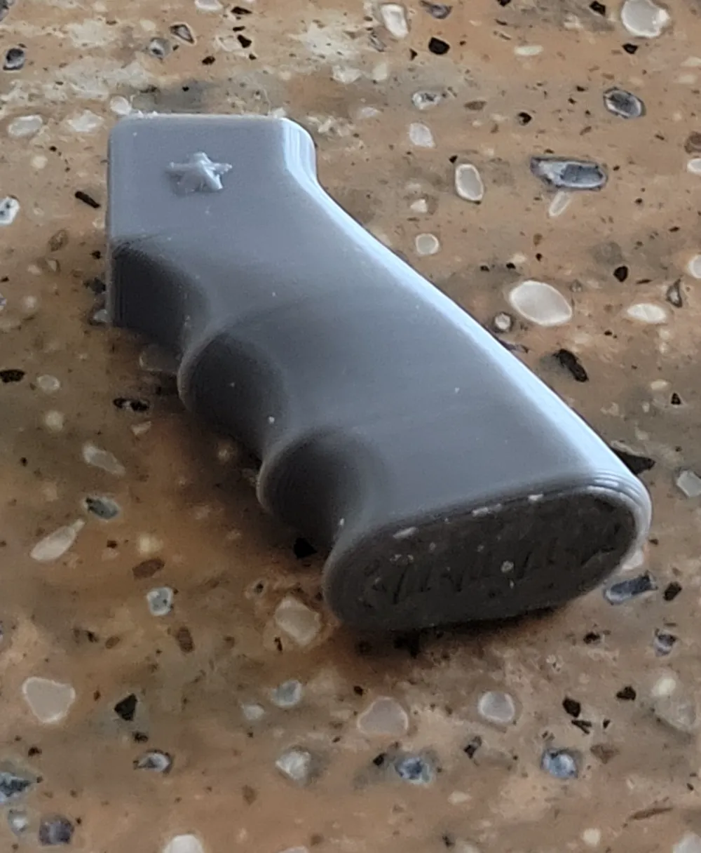 AR-15 Grip __Star V1 - rifle grip - Free 3D Print Model - MakerWorld