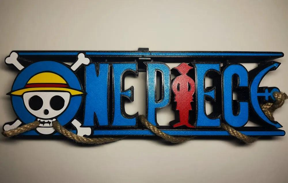One piece LOGO SIGN - true rope design ("No AMS") by JKD - Just Keep ...