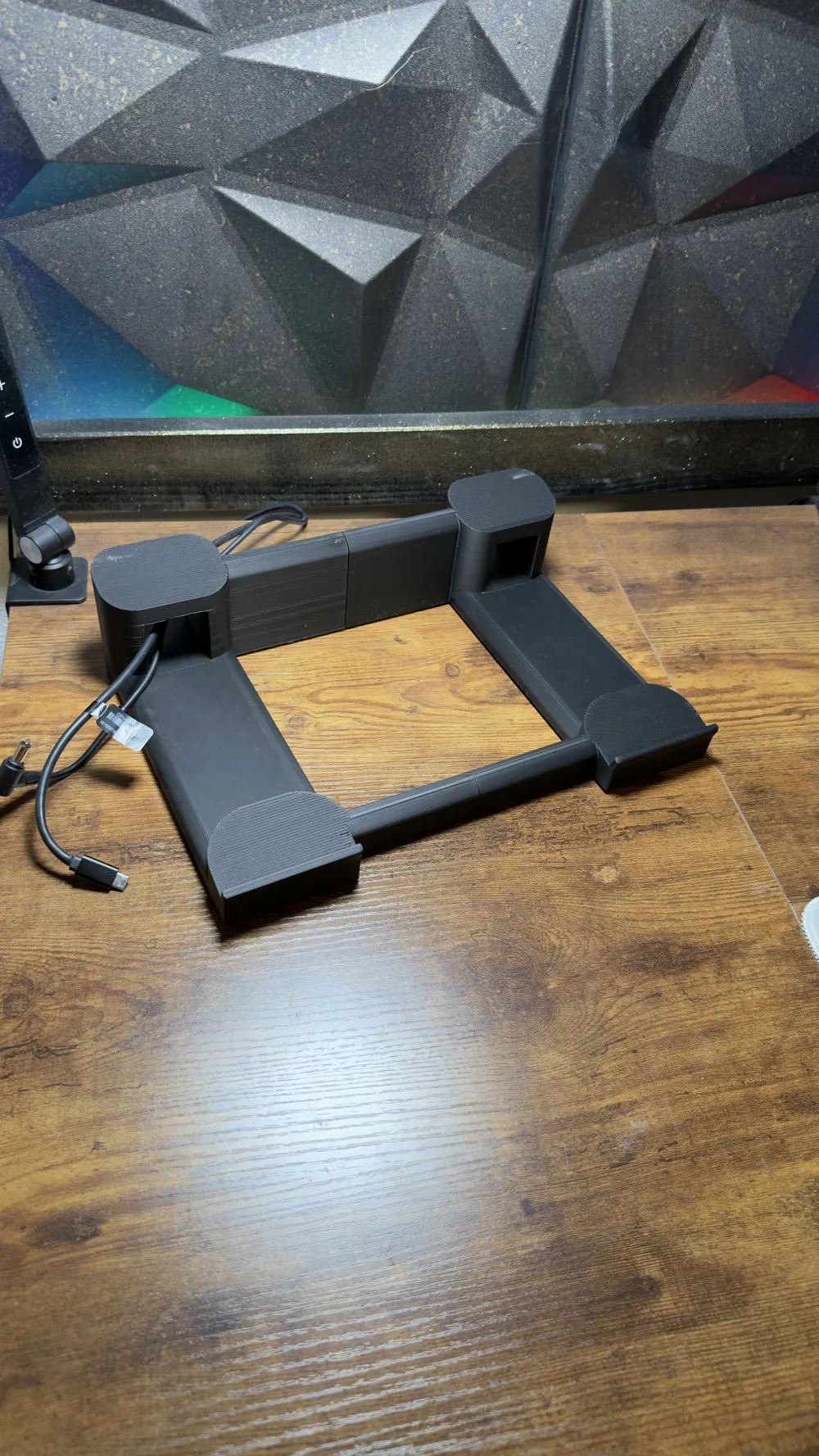 Stable Laptop Stand 13" to 17" Mac and PC - Free 3D Print Model ...
