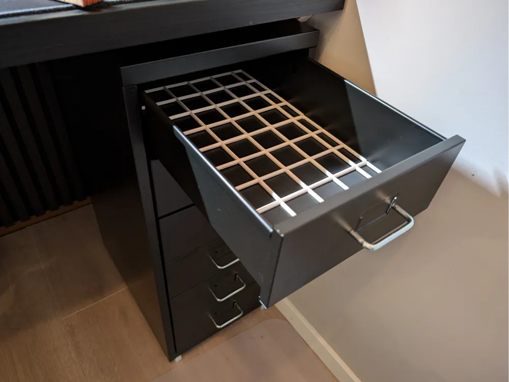 Gridfinity IKEA Helmer drawer Remixed by mrGB MakerWorld: Download Free ...