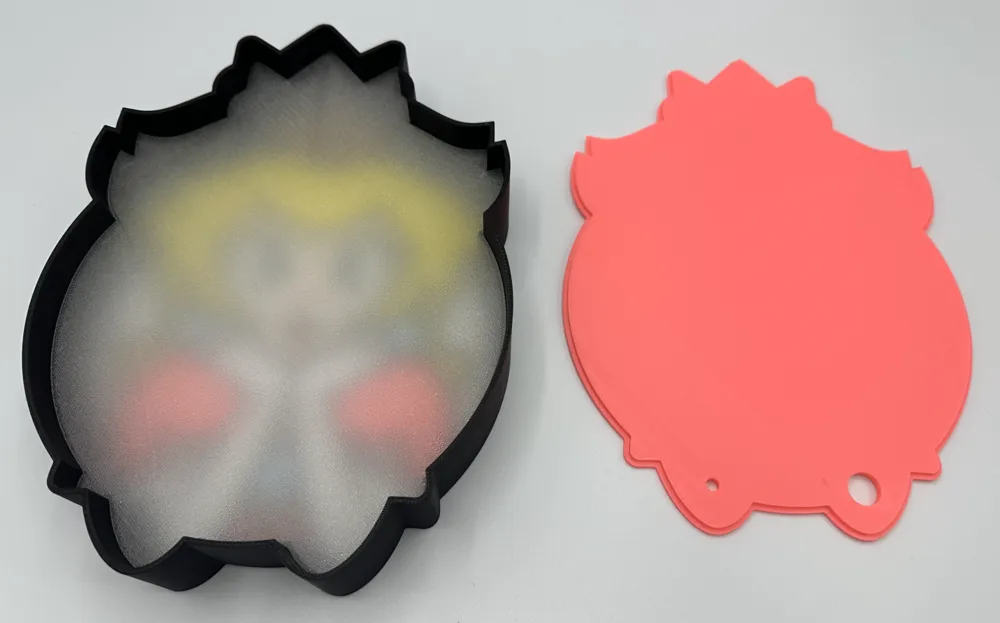 Princess Peach Light Box by igmiller - MakerWorld