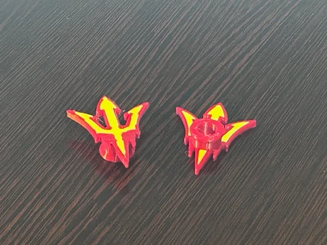 Arizona State Sun Devils Croc Jibbitz Charms by cmcraig2 - MakerWorld