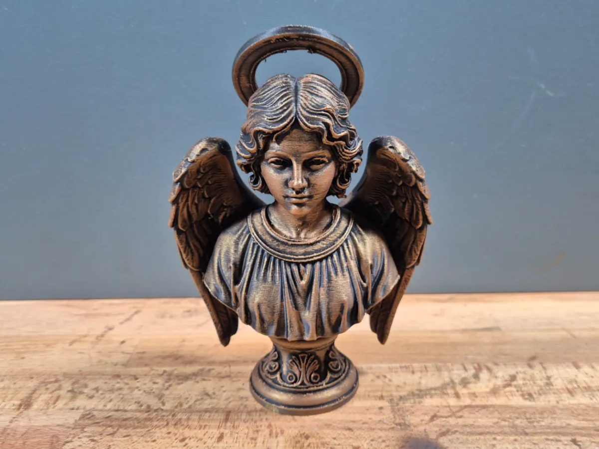 Chistmas Angel Bust by Mr.Jay MakerWorld: Download Free 3D Models