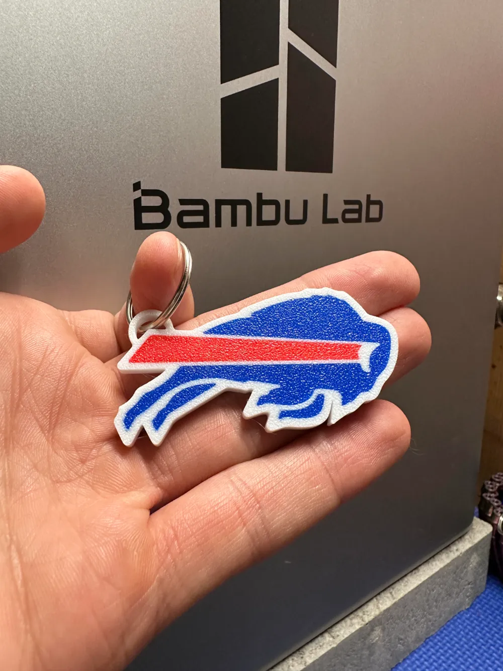 Buffalo Bills Multi-Color Keychain by DaveDesigns3D MakerWorld ...