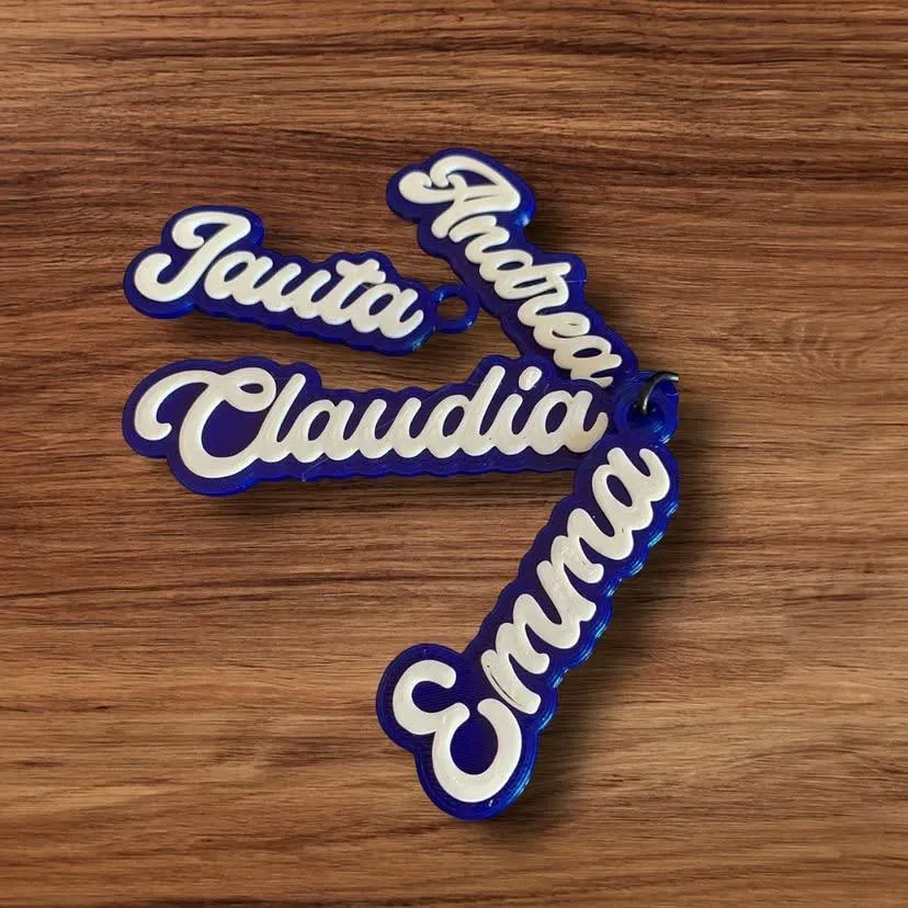 Andrea's name keychain by Aldezo MakerWorld: Download Free 3D Models