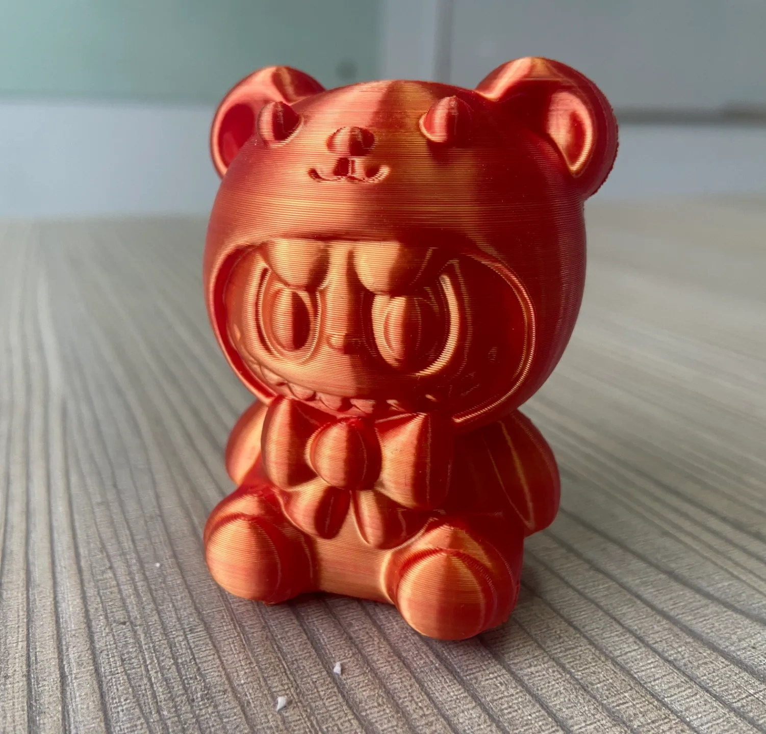 Adorable Bear Head Booboo (No supports needed) by 阿拉蕾 - MakerWorld