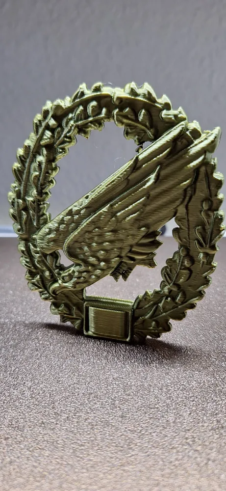 Paratrooper Beret Badge Without German Flag - Free 3D Print Model ...