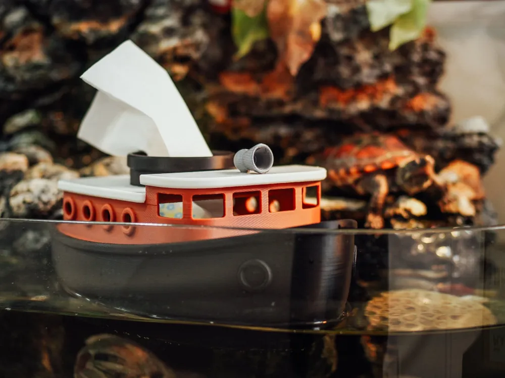 Steamboat Tissue Box (v1.1) - Free 3D Print Model - MakerWorld