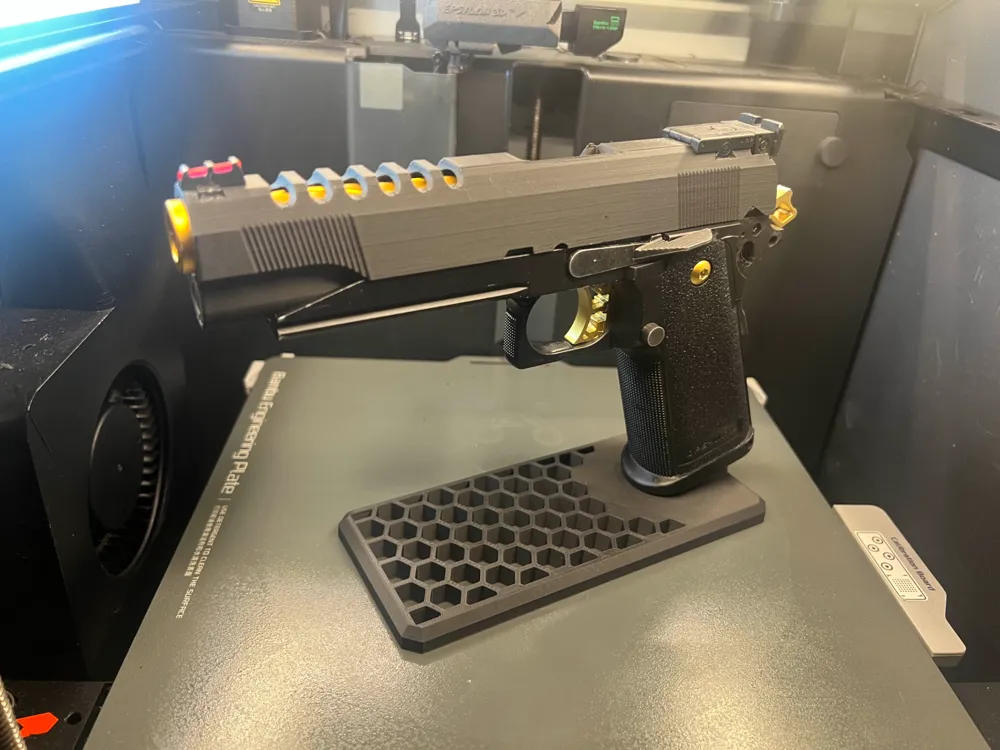 Tokyo Marui hi capa 5.1 gold match slide by KP design - MakerWorld