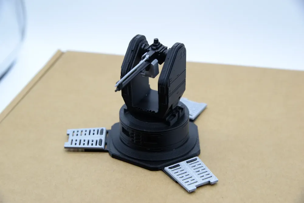 HD2 Machine Gun Turret - Free 3D Print Model - MakerWorld