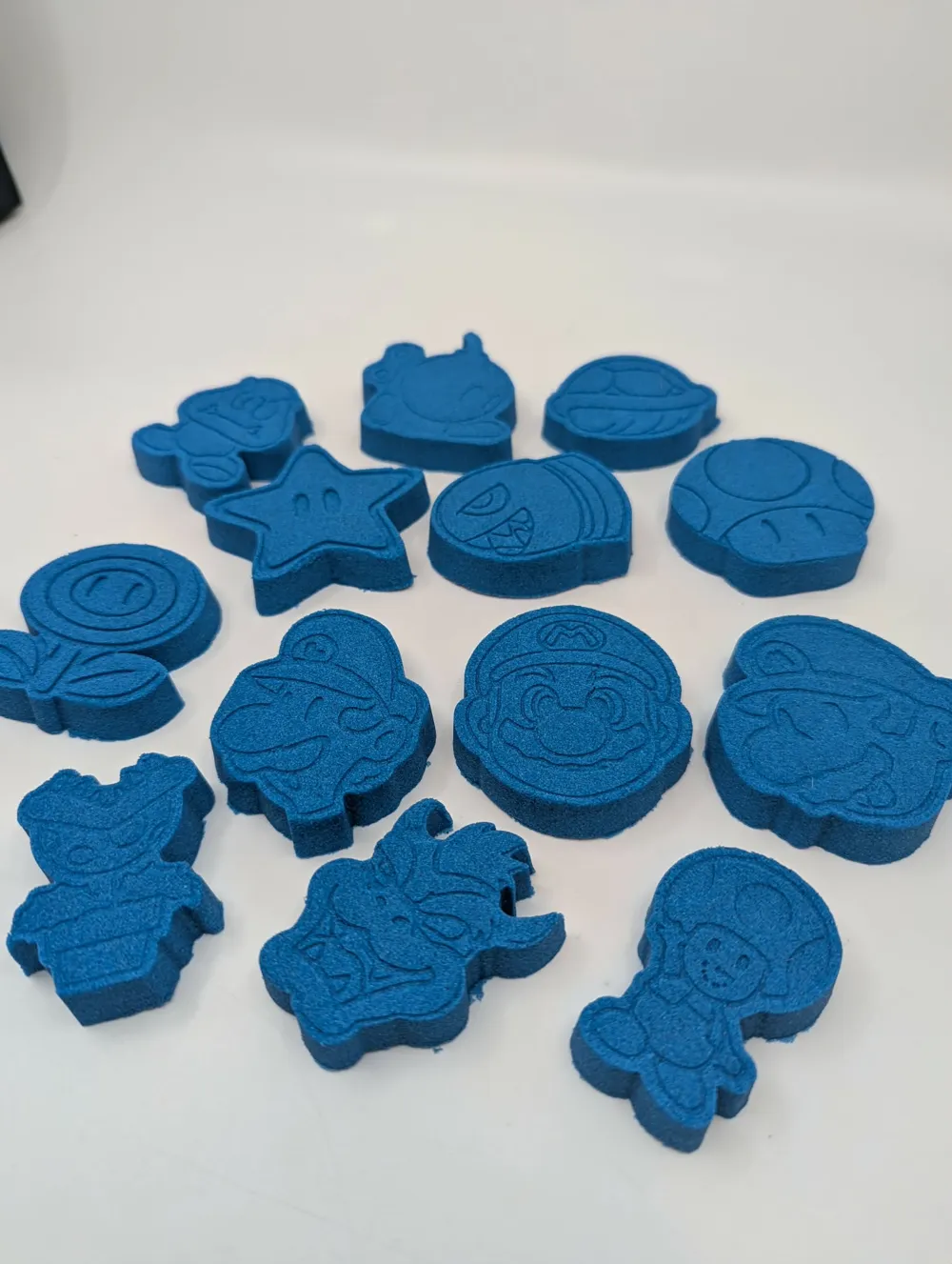 Mario-Inspired Character Bath Bomb Mold Set - Free 3D Print Model ...