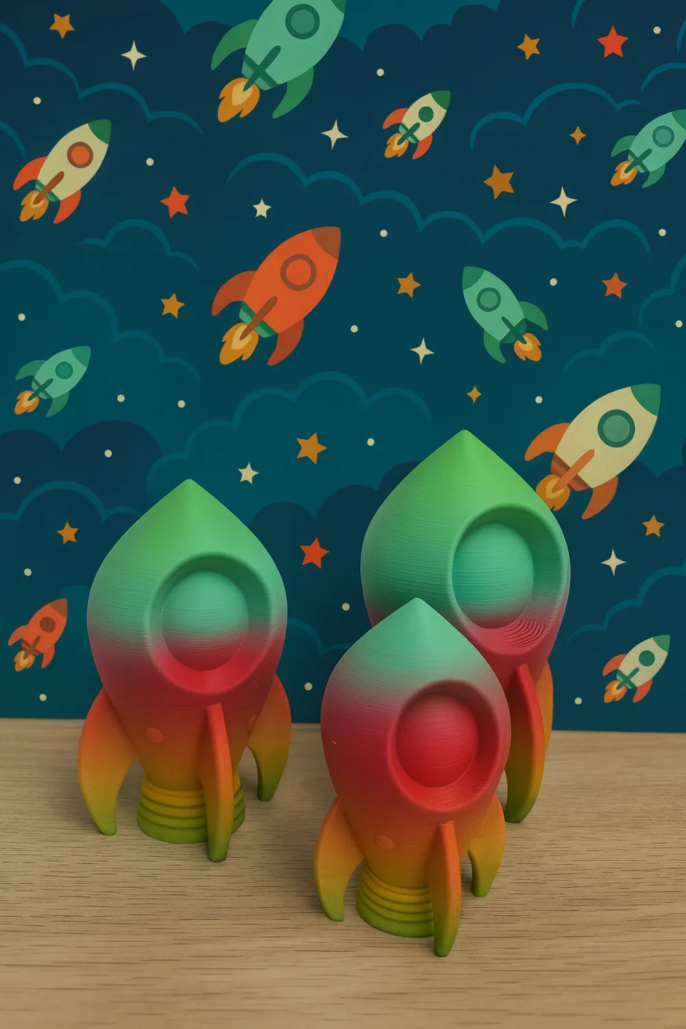 TOY ROCKET - Free 3D Print Model - MakerWorld