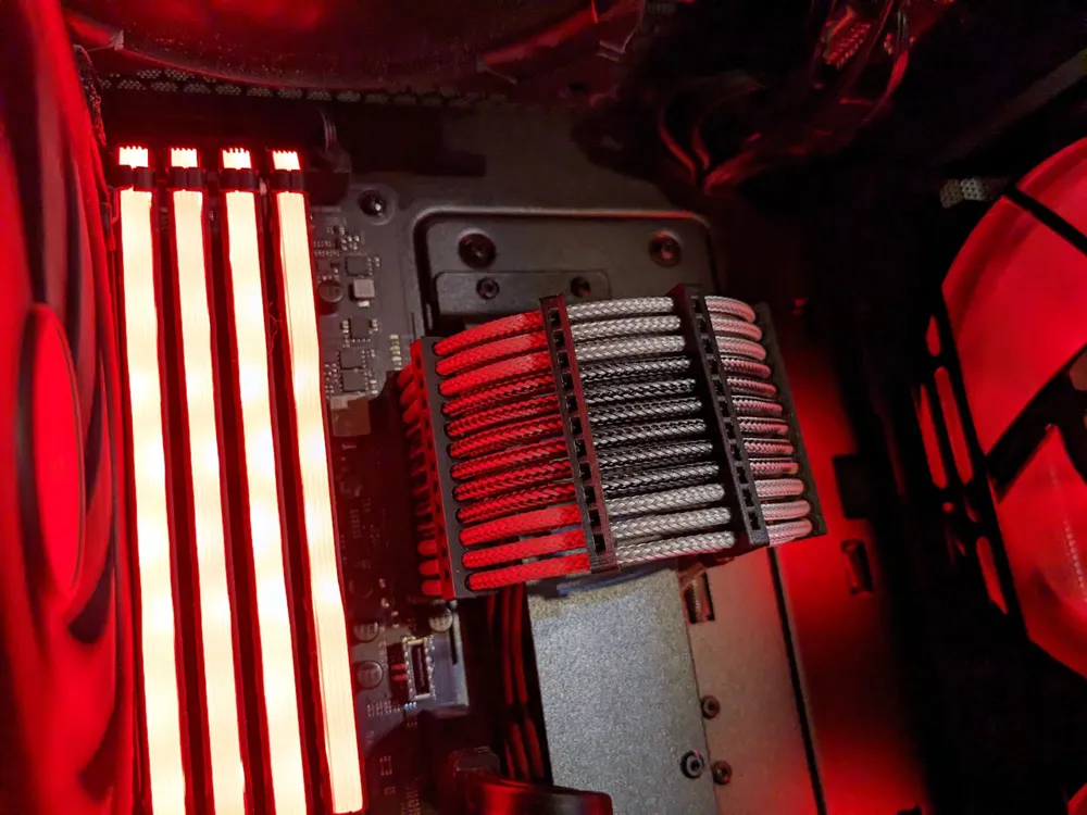 PC PSU Cable Combs by BaGooN MakerWorld: Download Free 3D Models