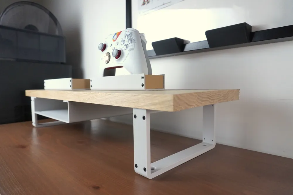 Desk Shelf Foot By Foxwood - Free 3D Print Model - MakerWorld