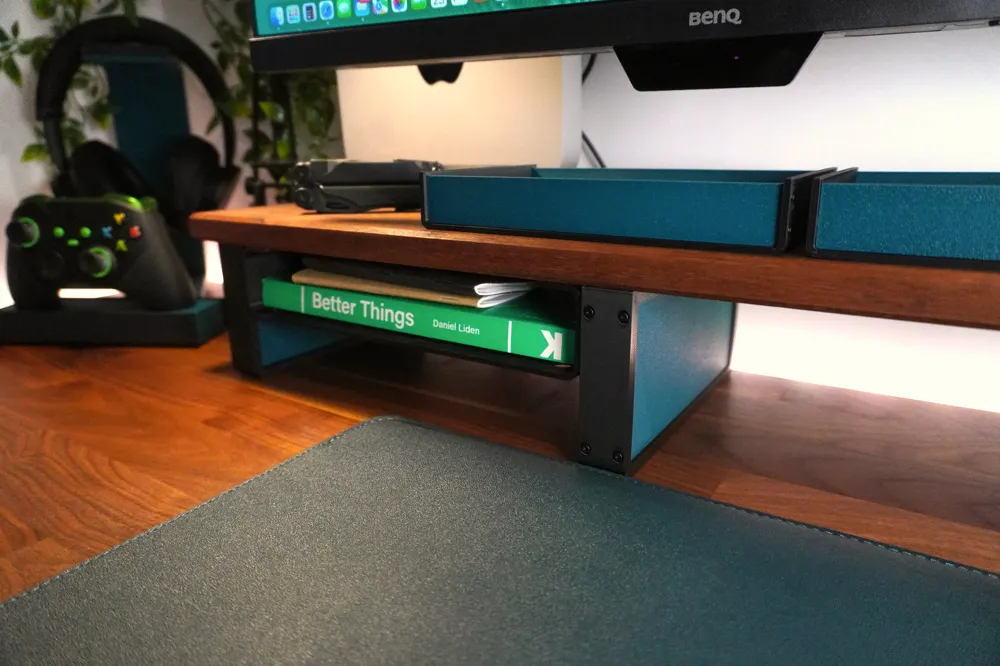 Desk Shelf Foot By Foxwood - Free 3D Print Model - MakerWorld