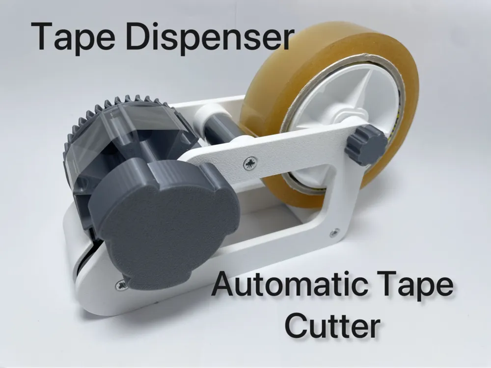 Tape Dispenser, Automatic Tape Cutter by Singh Design - MakerWorld