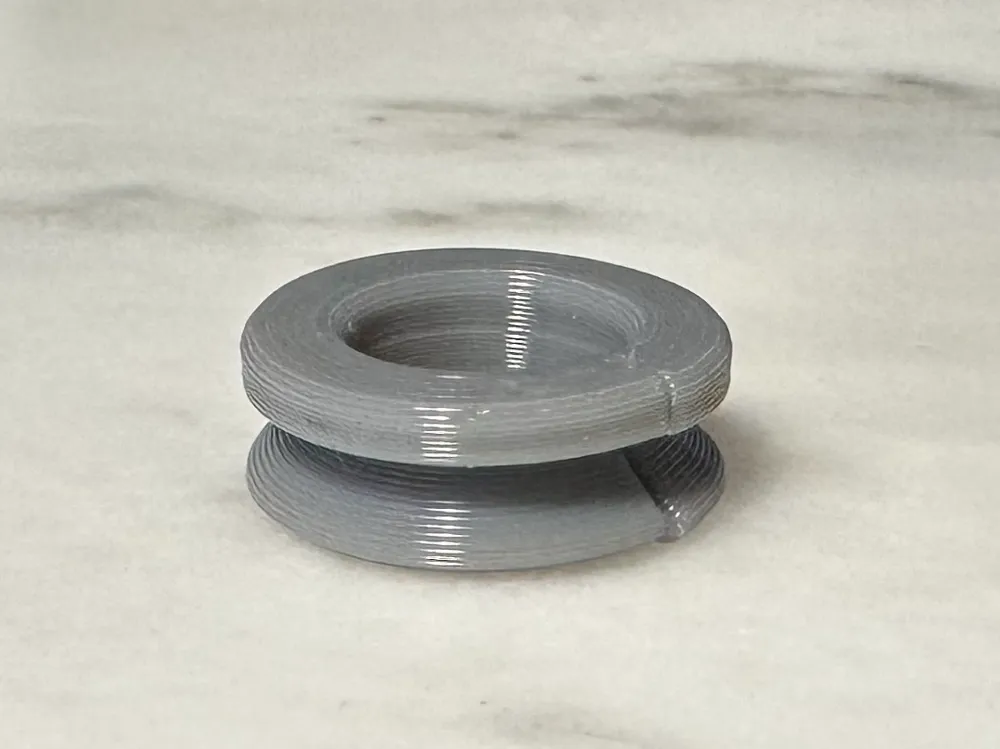 Split Cable Grommet (Parameterized) by kairosian - MakerWorld