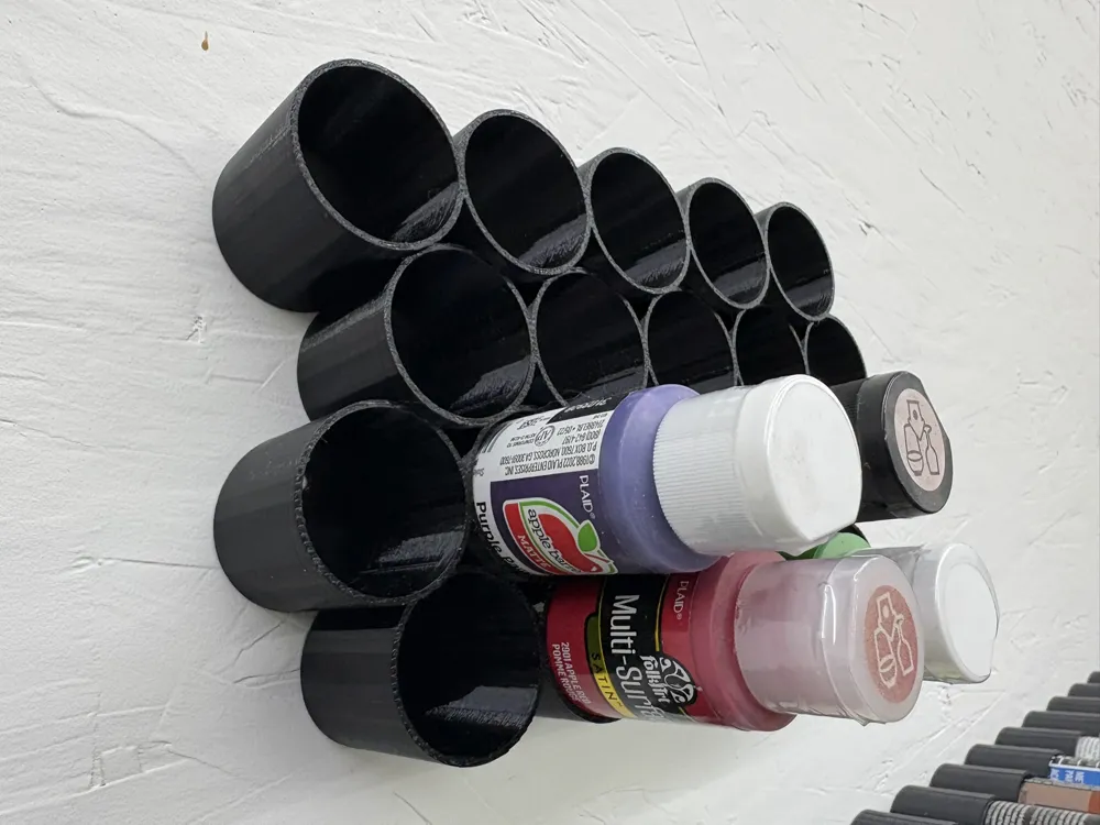 Crafting Paint Wall Mounts 2oz - Free 3D Print Model - MakerWorld