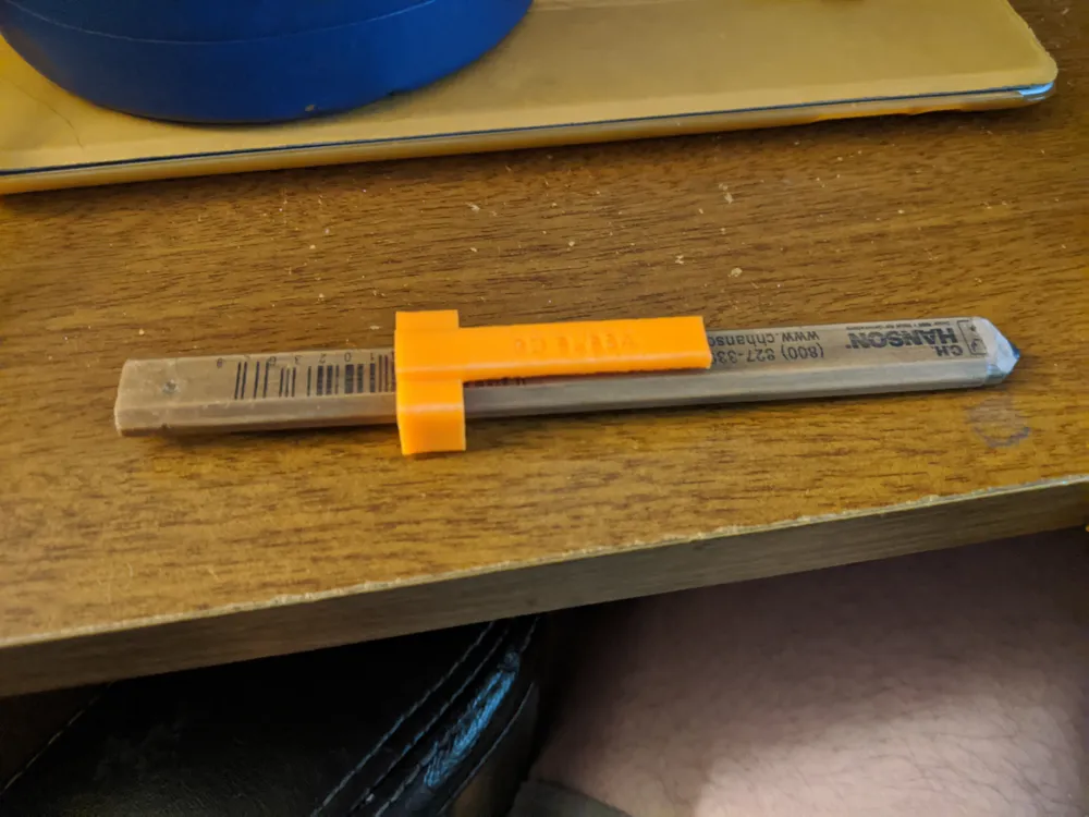 Carpenter pencil clip by BUBBAEDC - MakerWorld