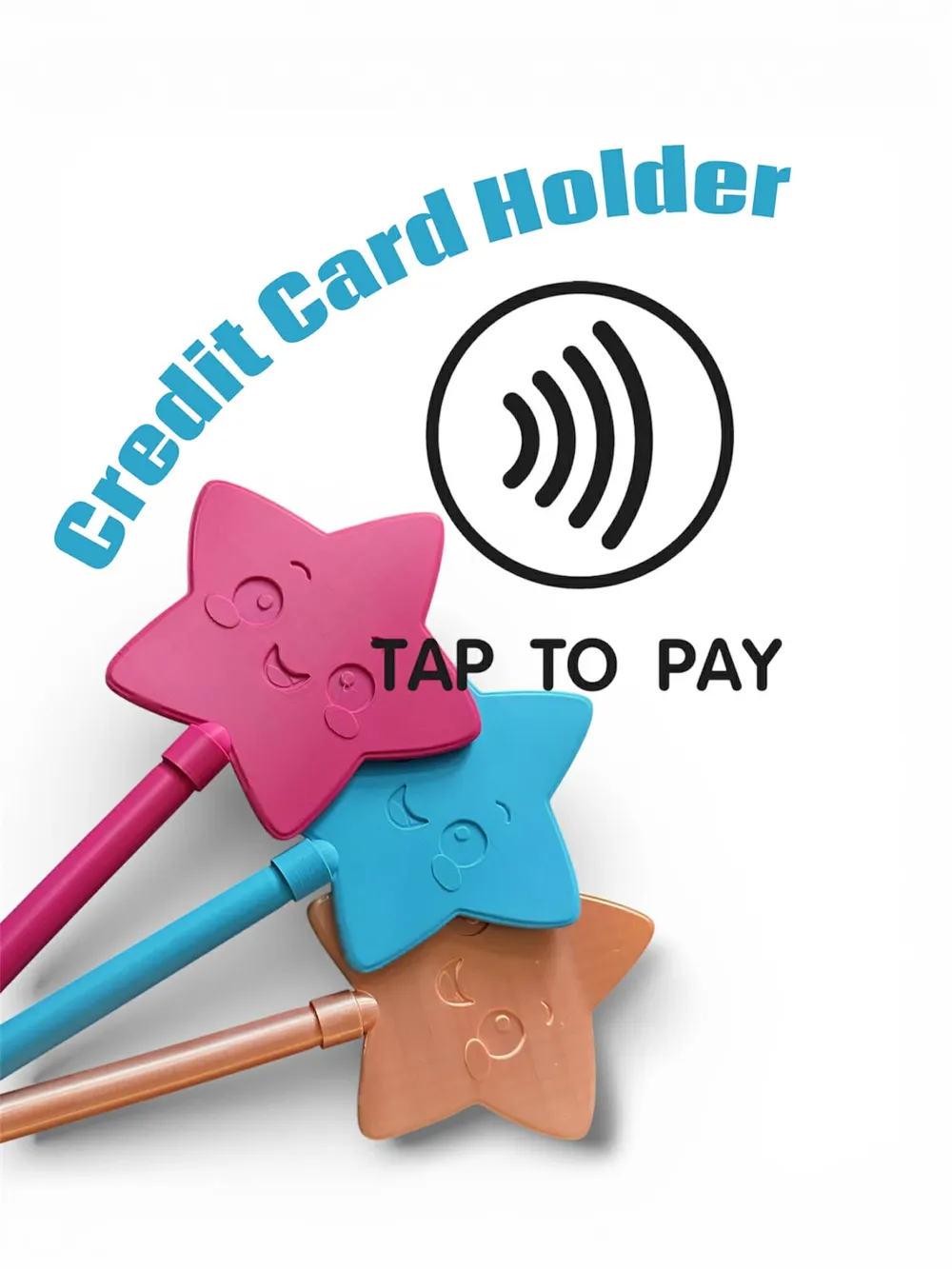 Magic Pay Wand Tap to Pay STAR CAR CAKE - Free 3D Print Model - MakerWorld